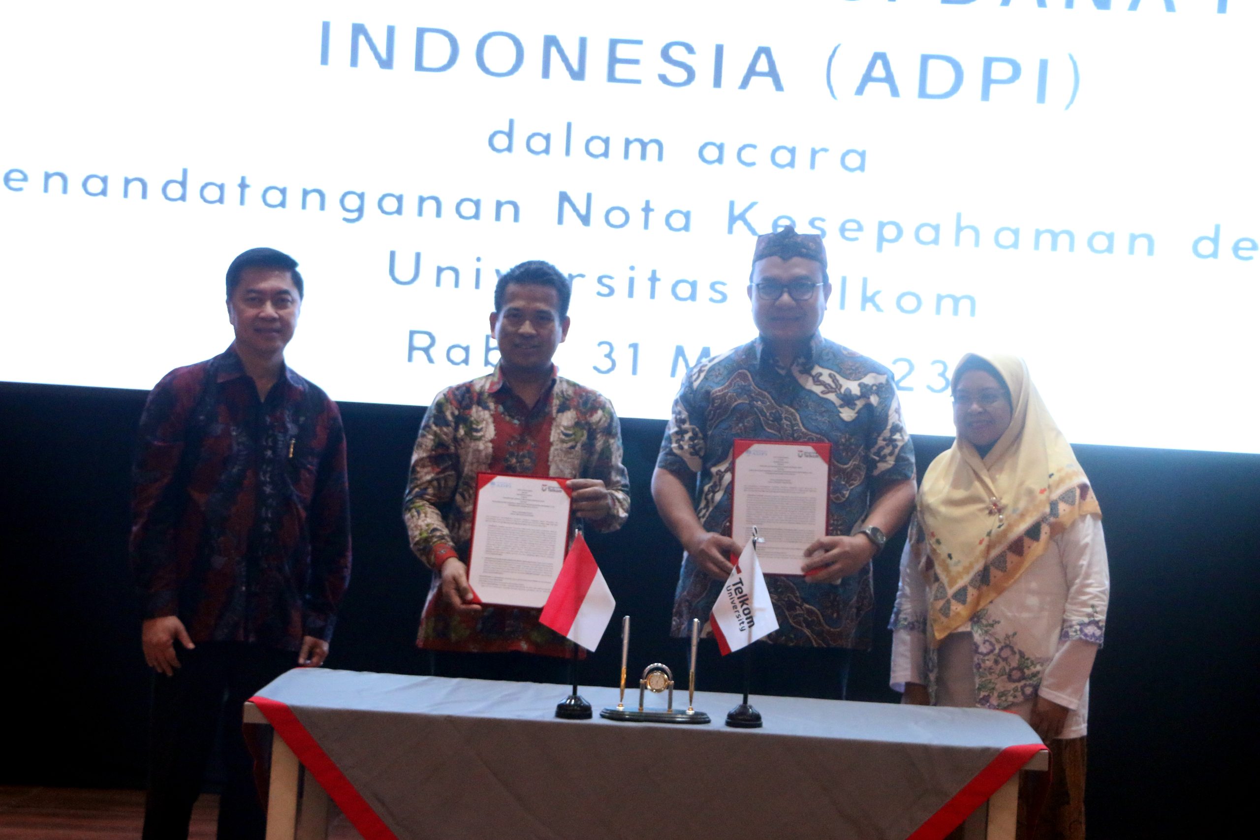 Telkom University Bersama ADPI Perkuat Kerja Sama | Unit Kerjasama Strategis
