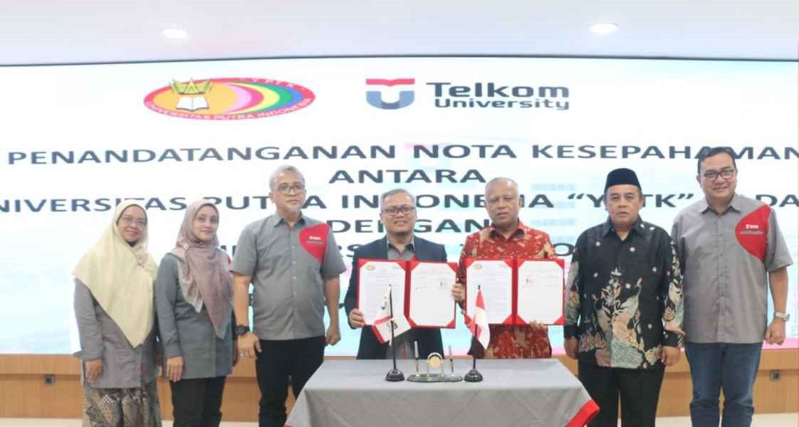 Kolaborasi Tingkatkan Kualitas Pendidikan, Tel-U dan Universitas Putra Indonesia “YPTK” Padang ...