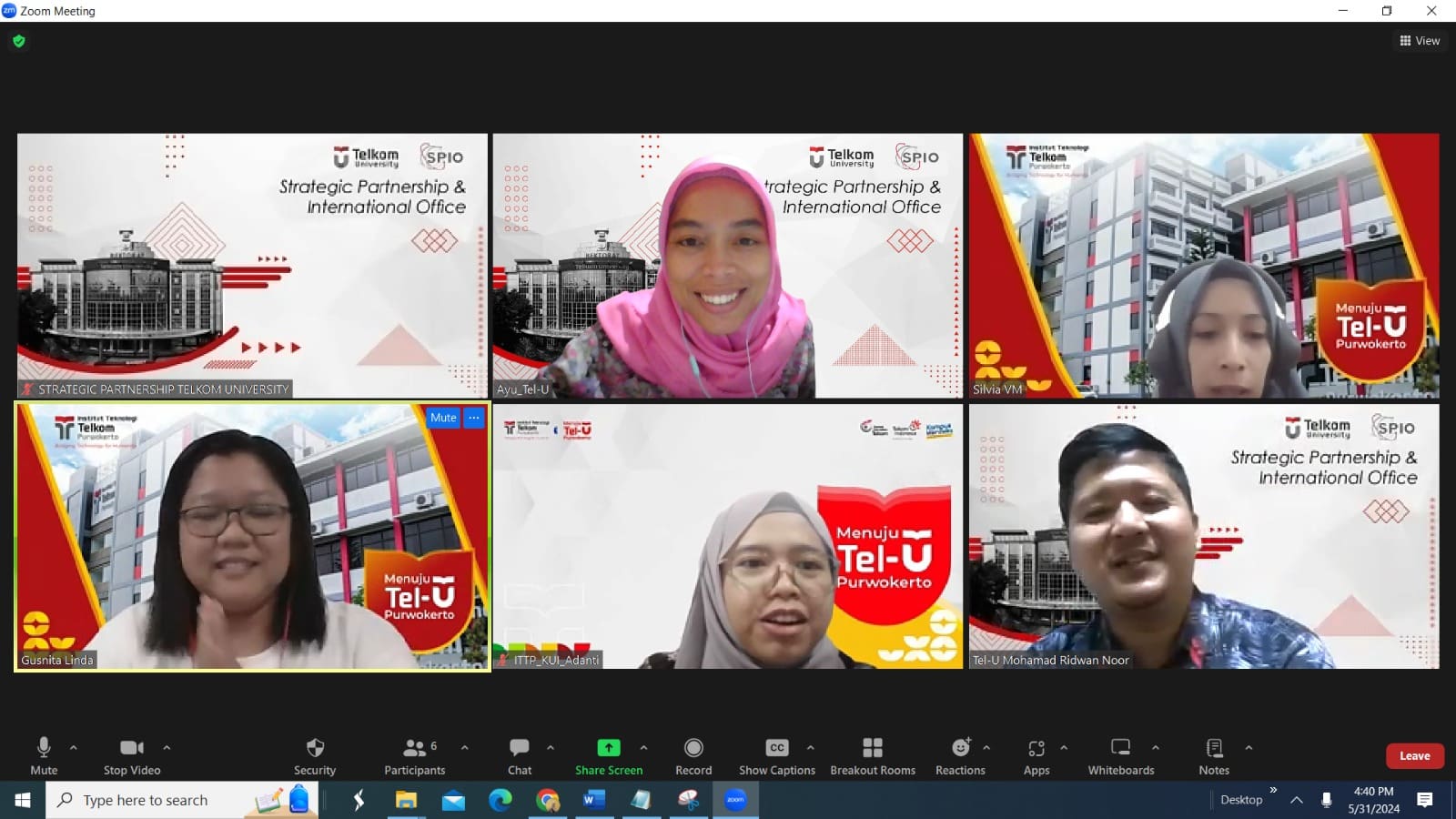 Diskusi Potensi Kerjasama dengan ITTP | Unit Kerjasama Strategis