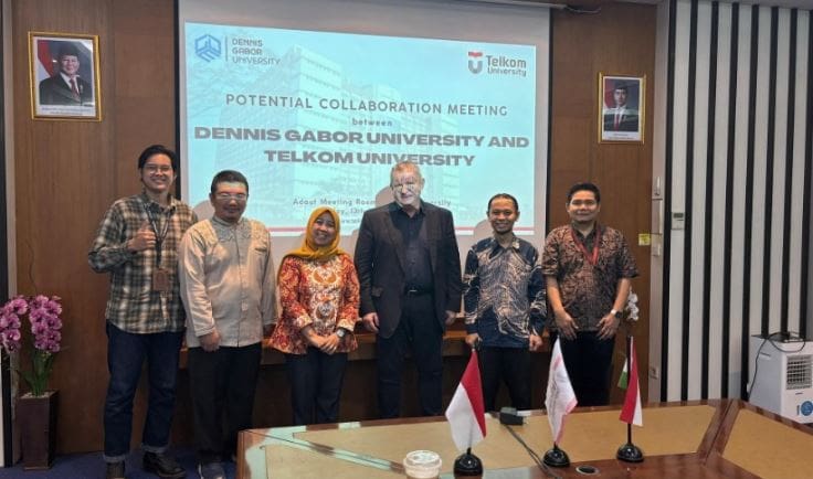 Kunjungan Dennis Gabor University | Unit Kerjasama Strategis