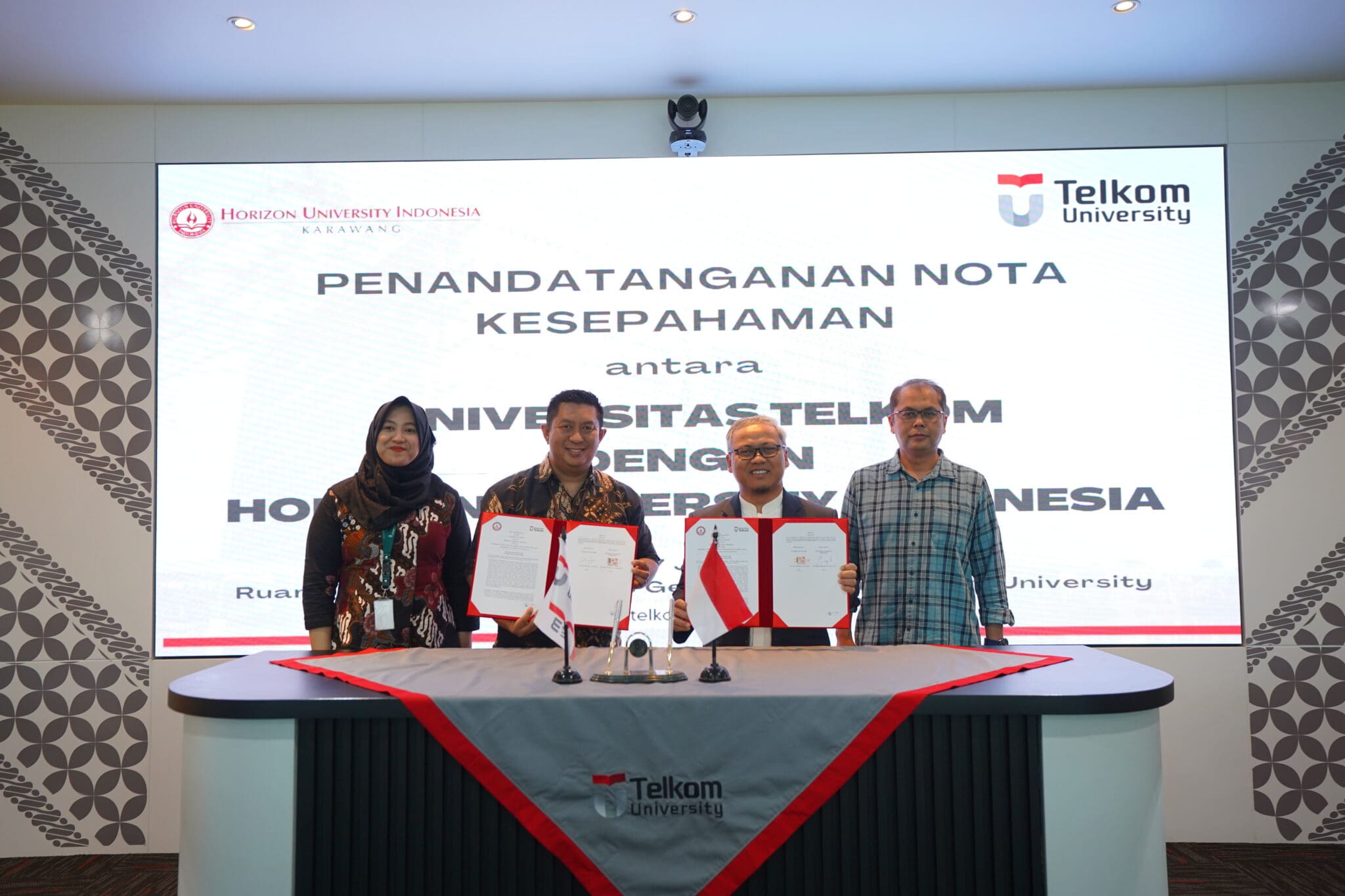 Telkom University dan Horizon University Menjalin Kerja Sama | Unit ...
